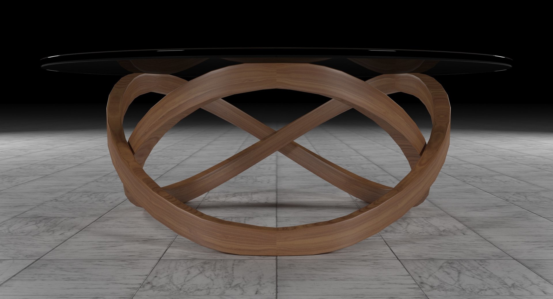 Minimalist Wooden Infinite Line 3D Model - TurboSquid 1511495