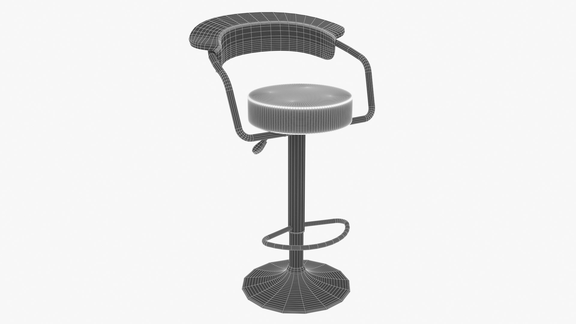 3D Bar Stool Model - TurboSquid 1652881