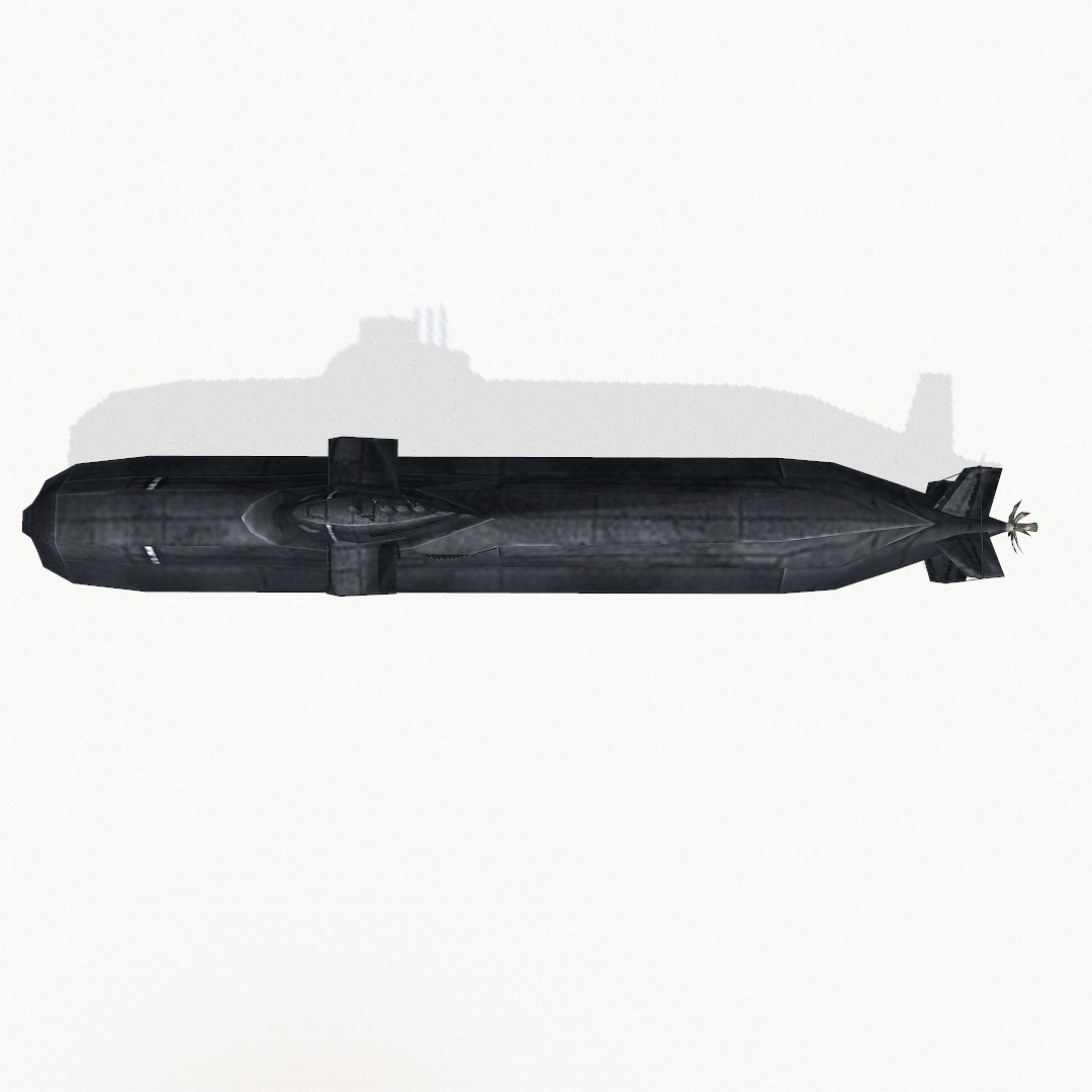 German Type 212 Submarine 3d 3ds