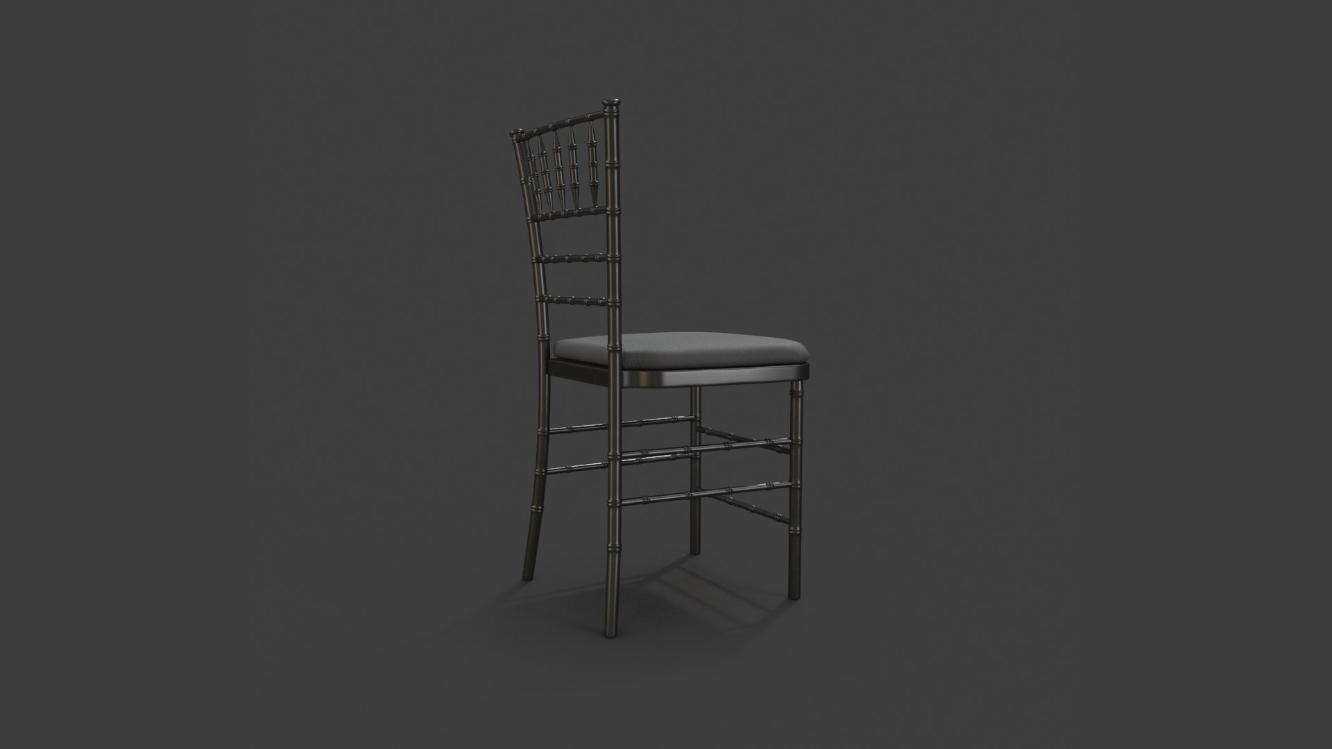 Event Chiavari Chairs Black 3D Model - TurboSquid 1974792