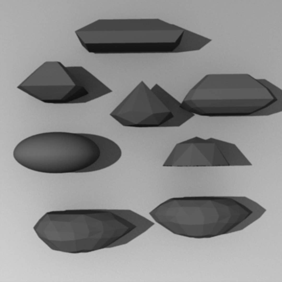 3d Model Gem Cuts