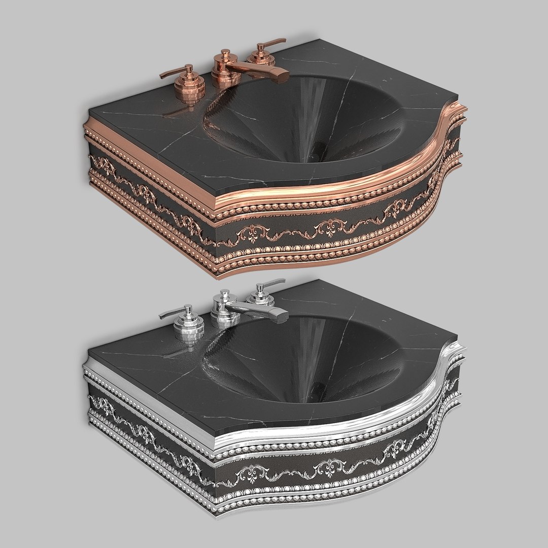 3D classic wash basin model - TurboSquid 1564910