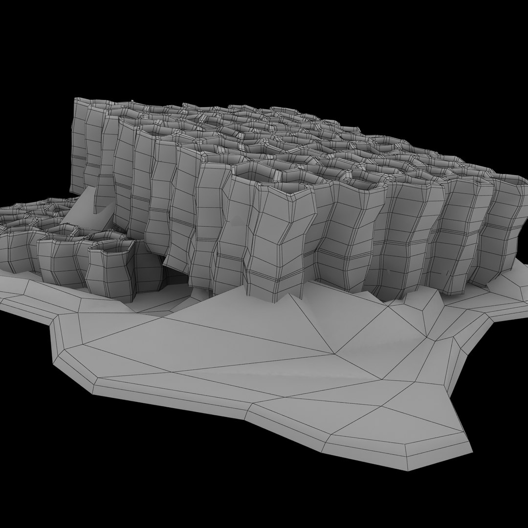 Honeycomb Scanline 3d Model