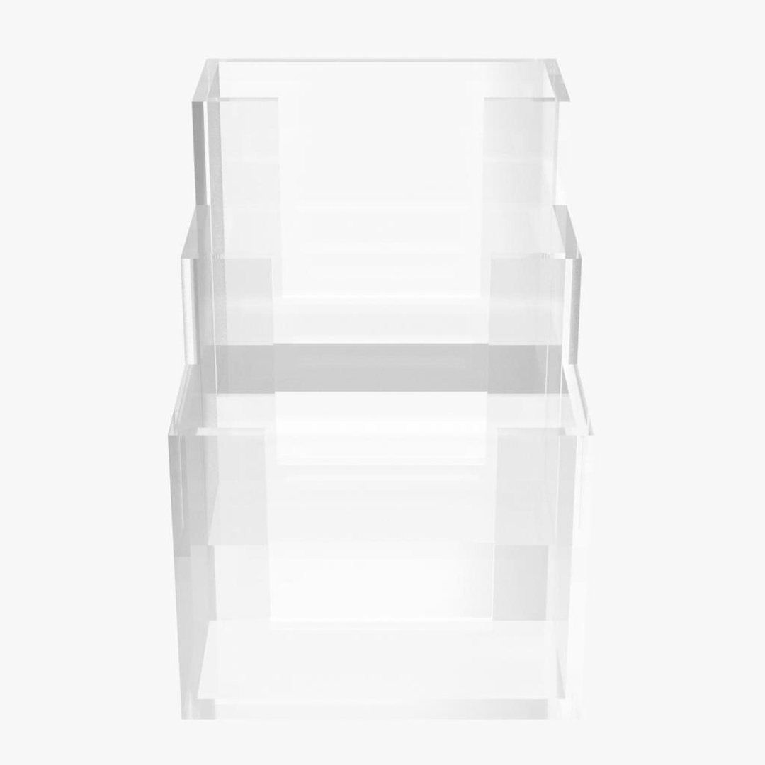 3D acrylic counter display model - TurboSquid 1541380