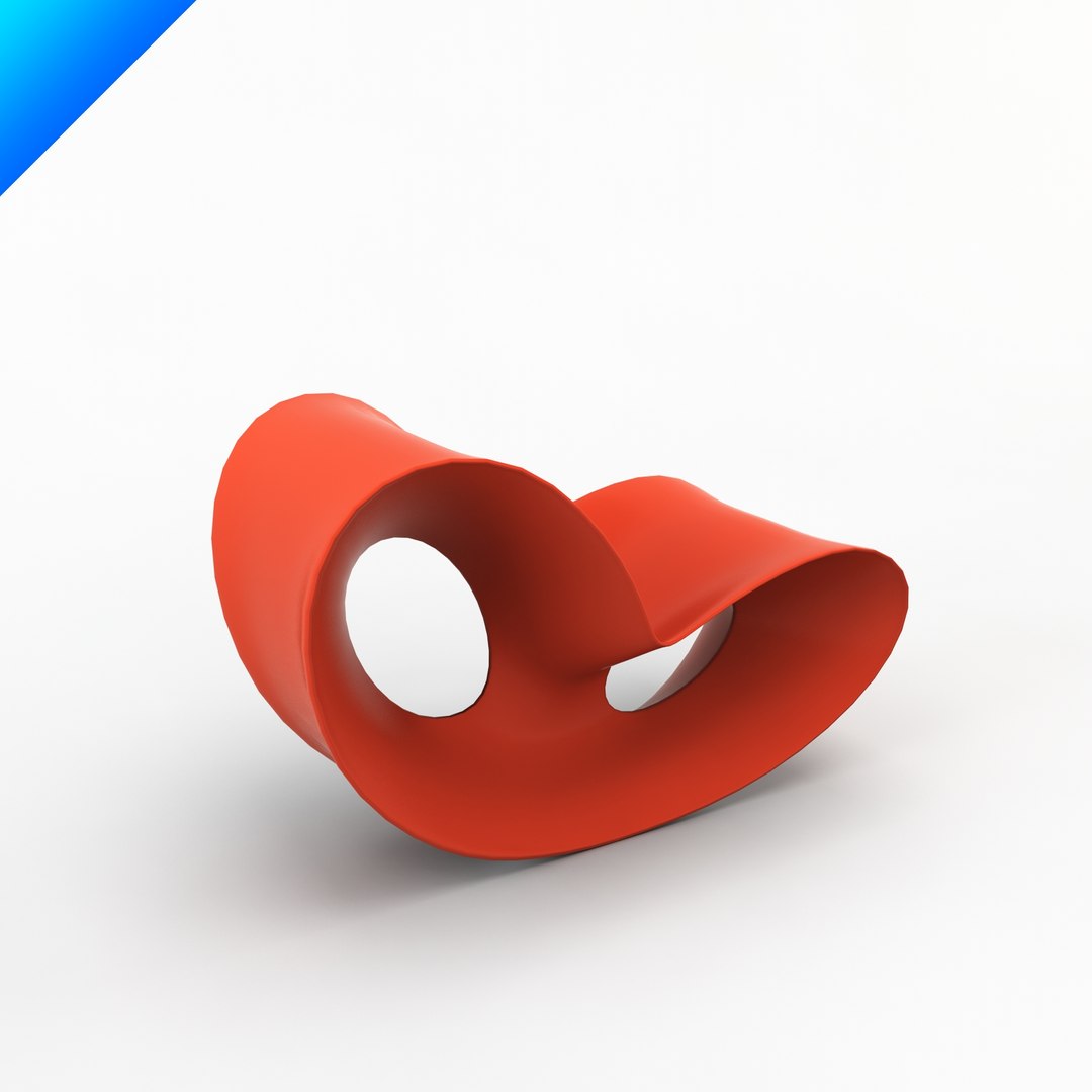 3d Voido Rocking Chair Ron Arad Model