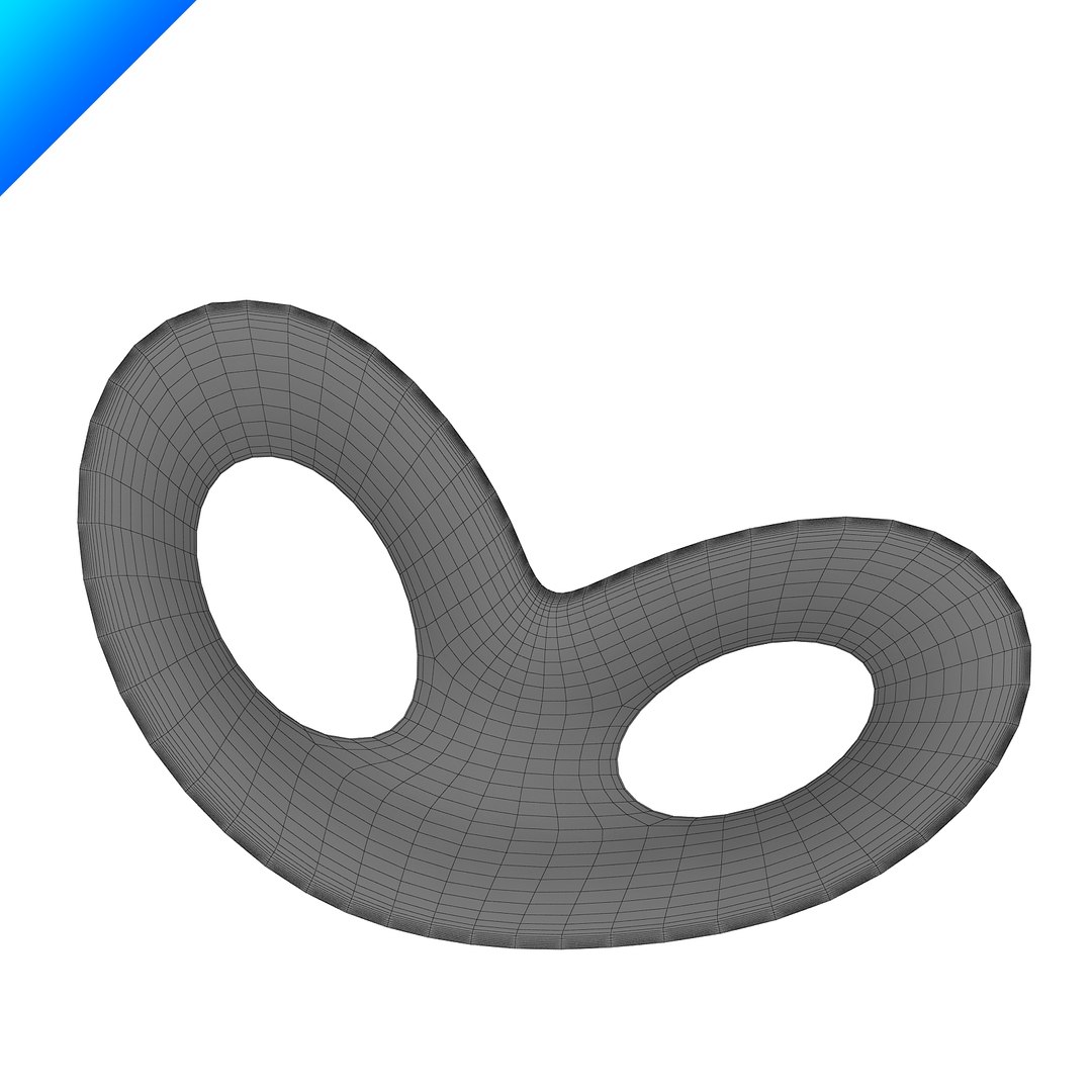 3d Voido Rocking Chair Ron Arad Model