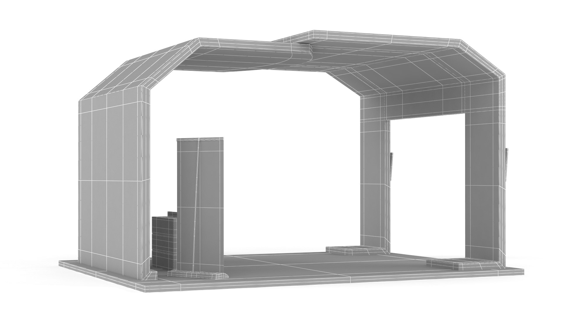 3D model Exhibition Stand Design - TurboSquid 1823565