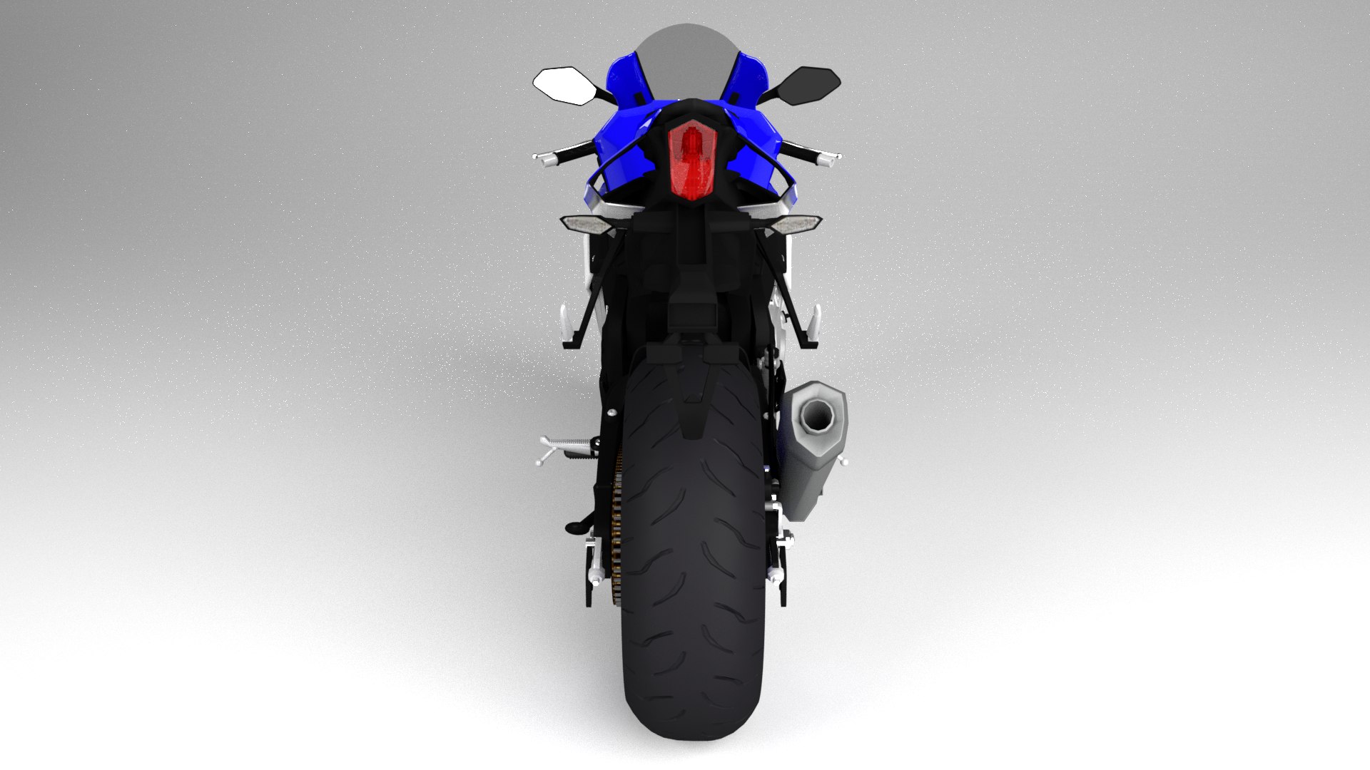 yamaha r1 yzf 3d model