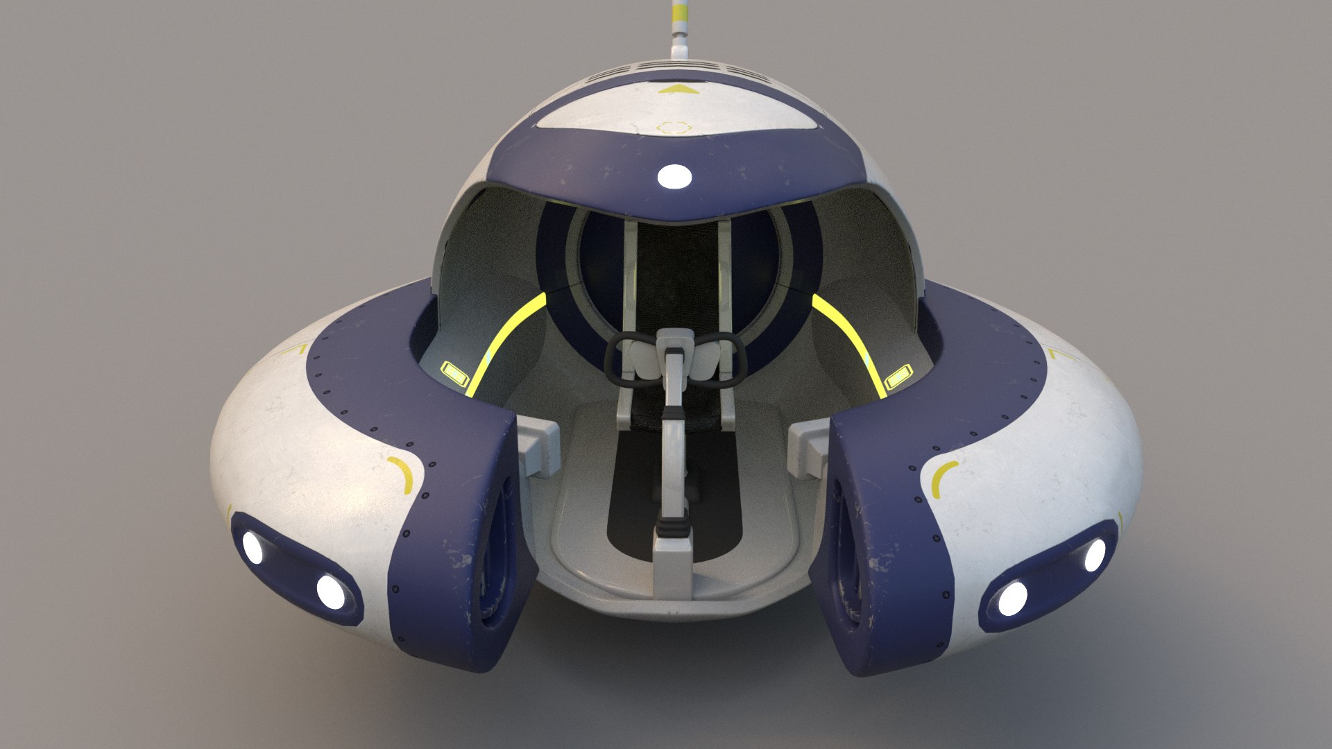3D Submersible - Seamoth - TurboSquid 1773273