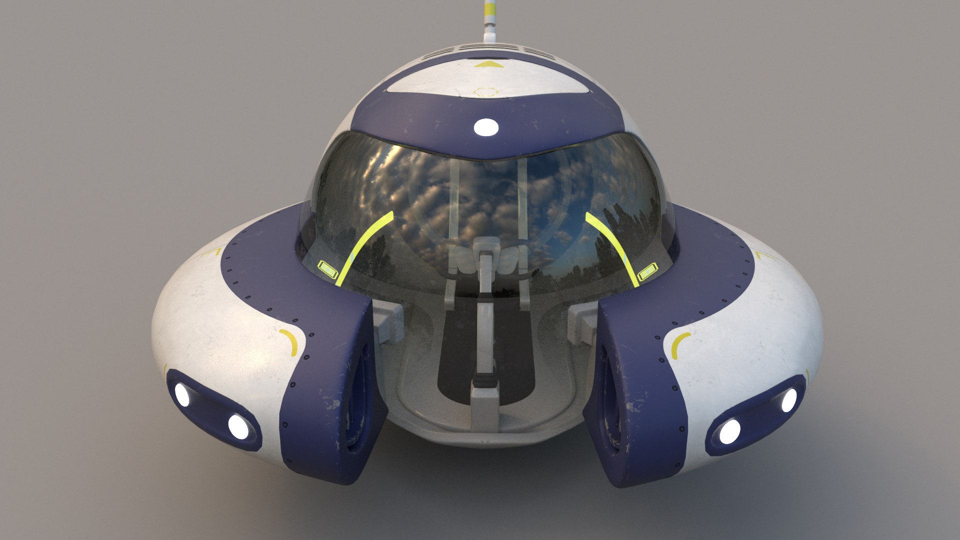 3D Submersible - Seamoth - TurboSquid 1773273