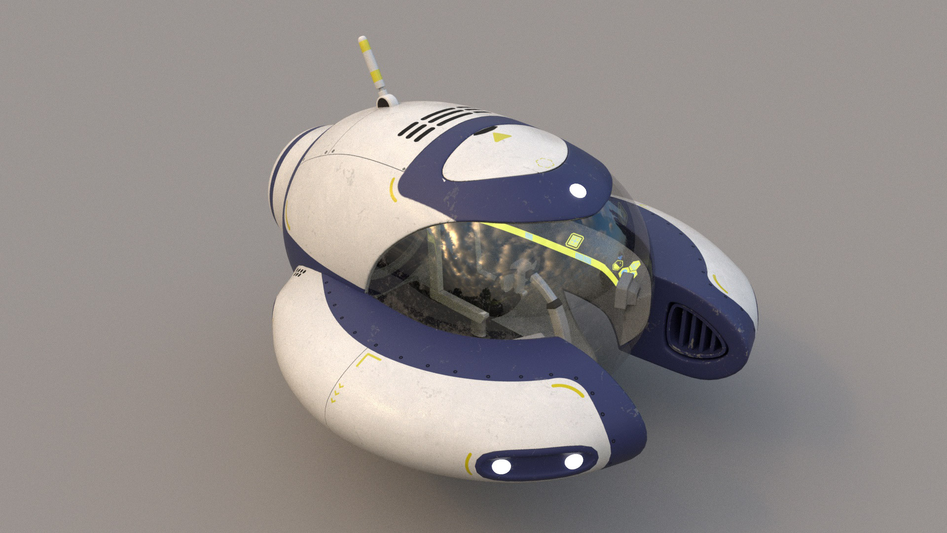 3D Submersible - Seamoth - TurboSquid 1773273