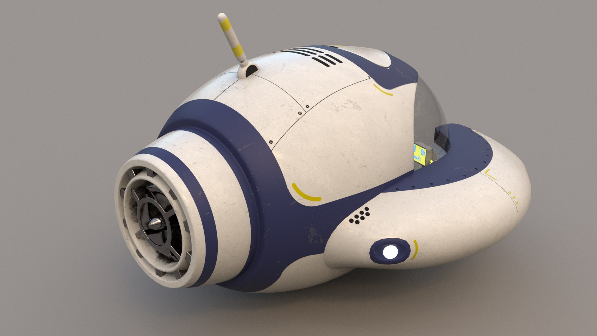3D Submersible - Seamoth - TurboSquid 1773273