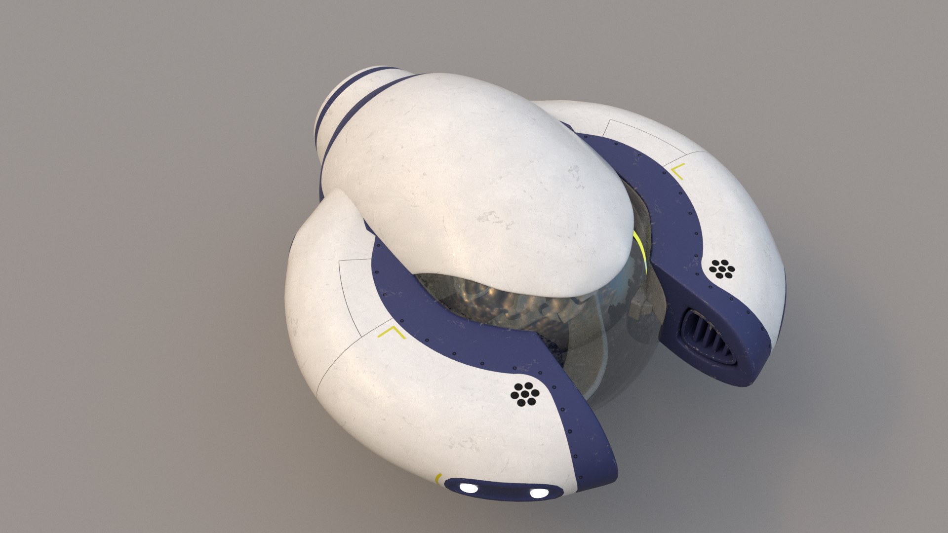 3D Submersible - Seamoth - TurboSquid 1773273