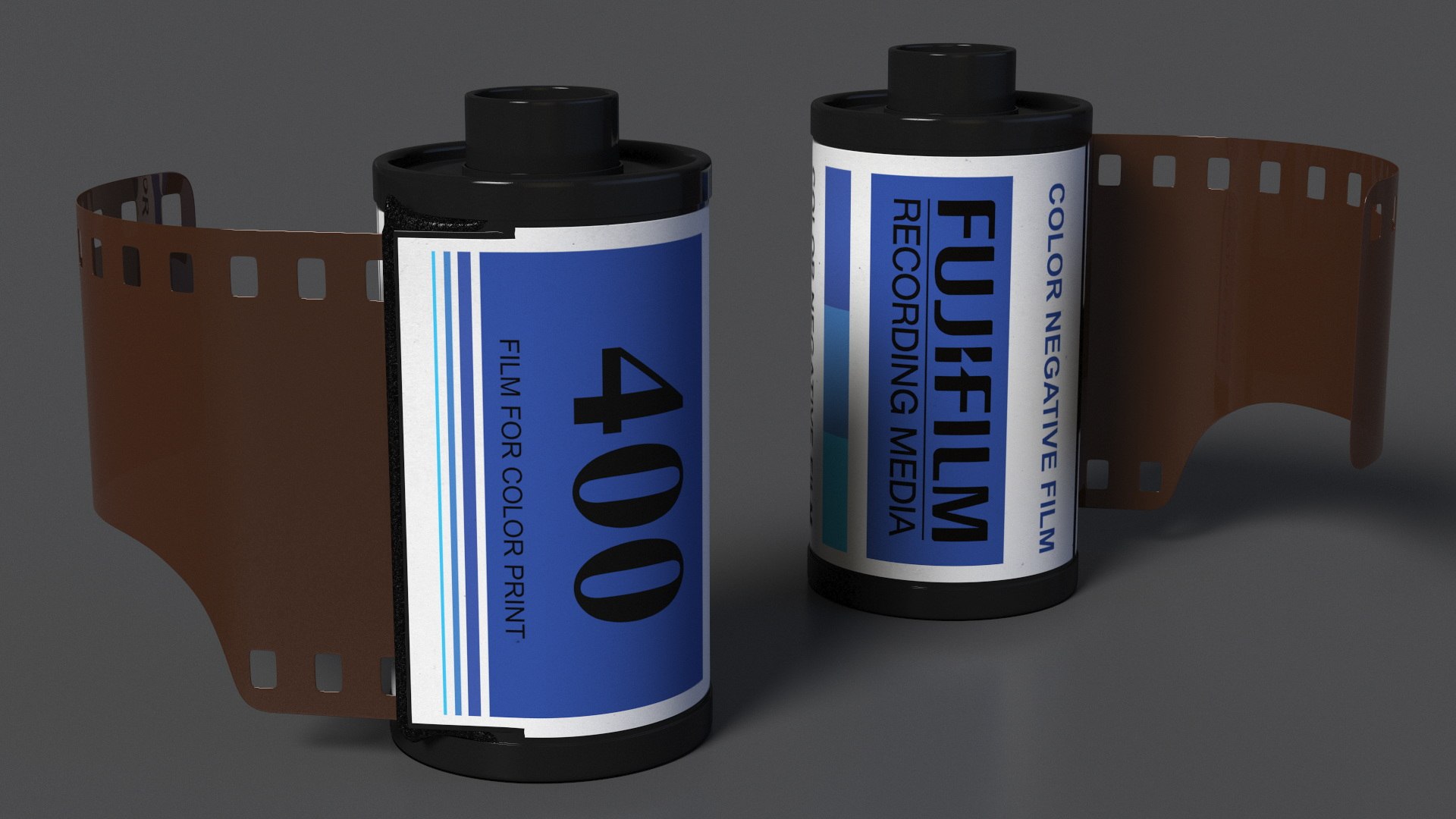 Film Roll 400 Professional 35mm 3D model - TurboSquid 2128826