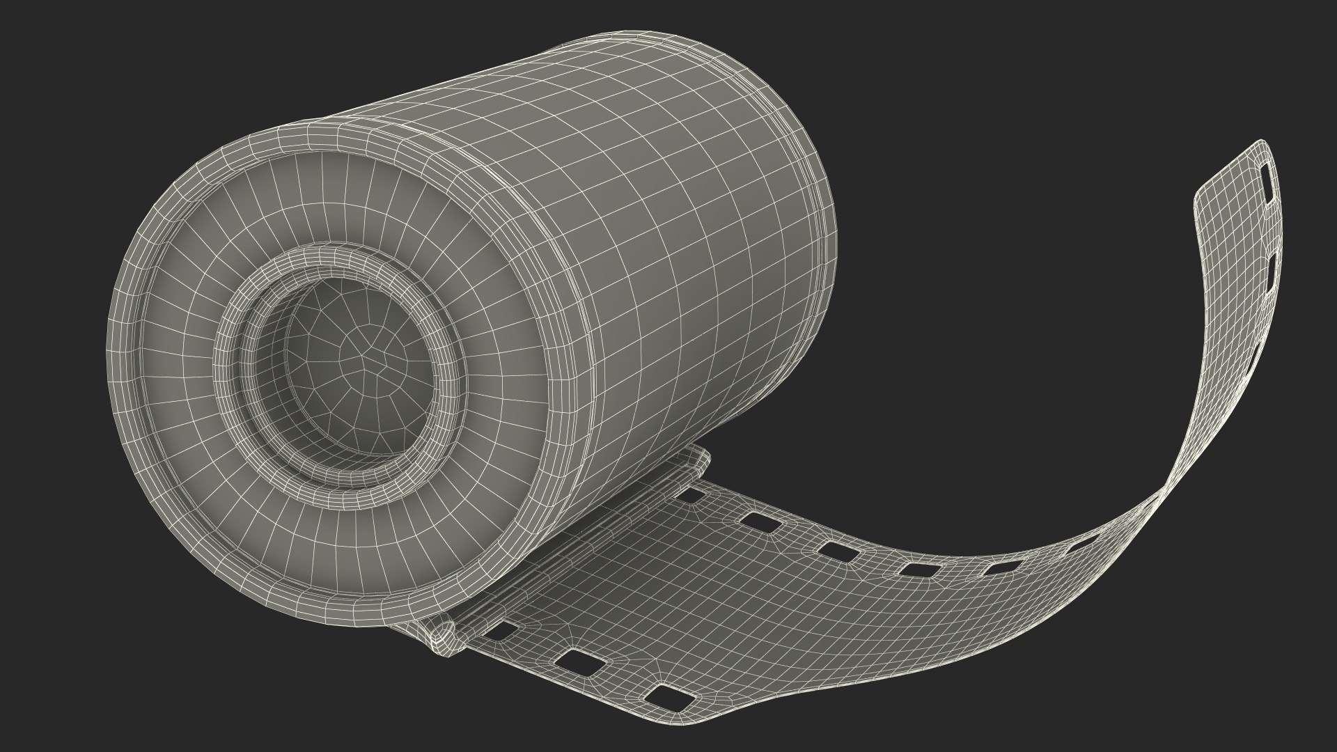 Film Roll 400 Professional 35mm 3D model - TurboSquid 2128826