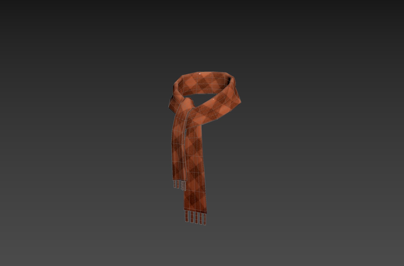 3D Model Tweed Scarf - TurboSquid 1884672