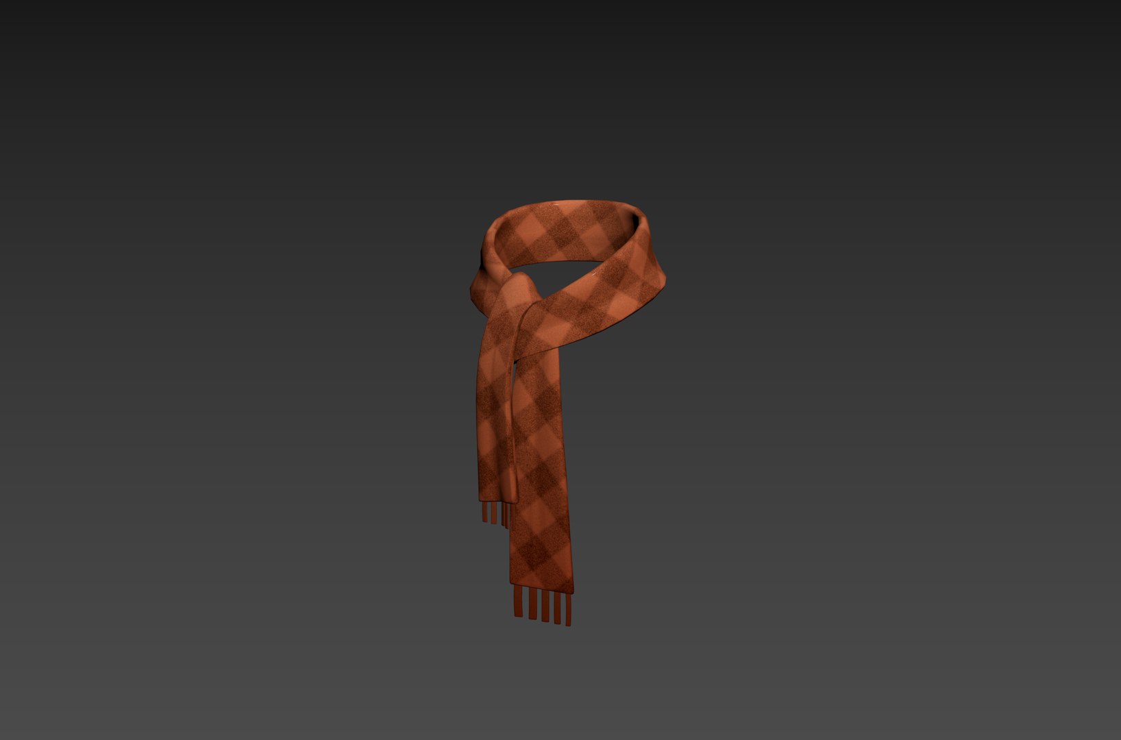 3D Model Tweed Scarf - TurboSquid 1884672