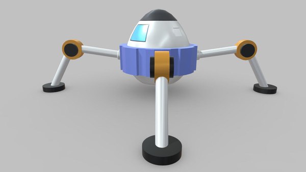 modelo 3d extraterrestre nave espacial - TurboSquid 2132747