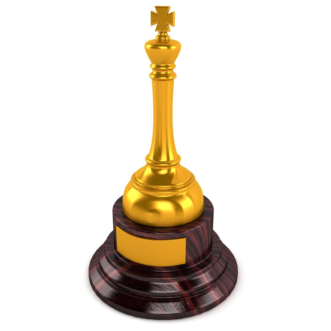 3d Model Chess Trophy