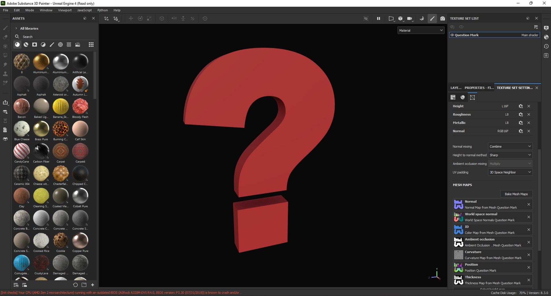 Question Mark 3D - TurboSquid 2138136