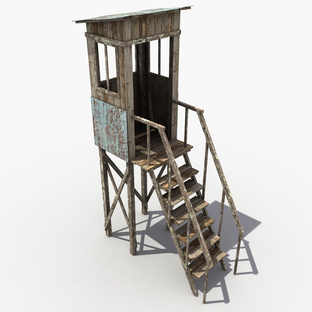 Guard Tower 3d Ma