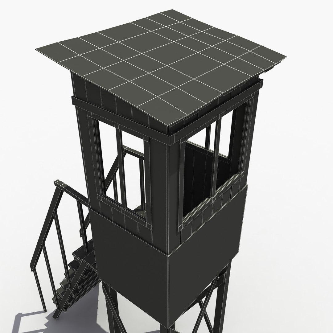 Guard Tower 3d Ma