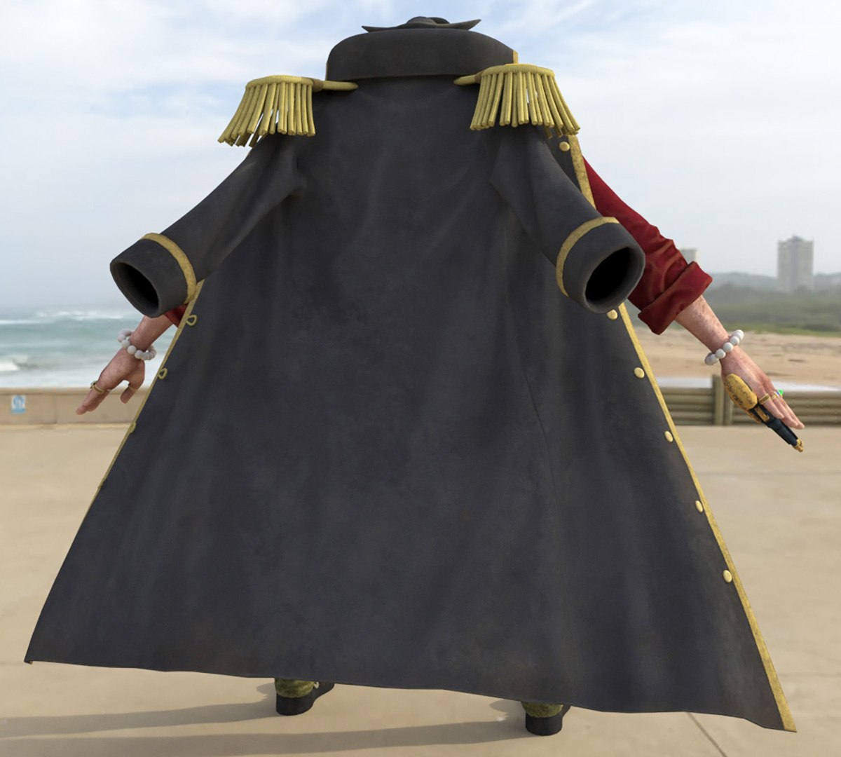 ONE PIECE - Blackbeard 3D - TurboSquid 2357880