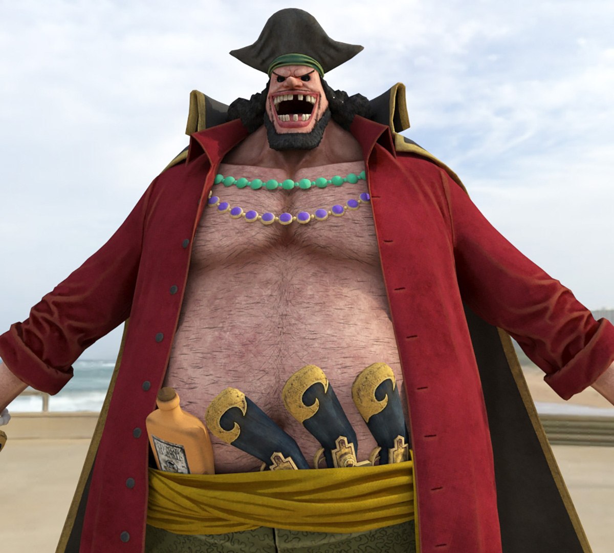 ONE PIECE - Blackbeard 3D - TurboSquid 2357880