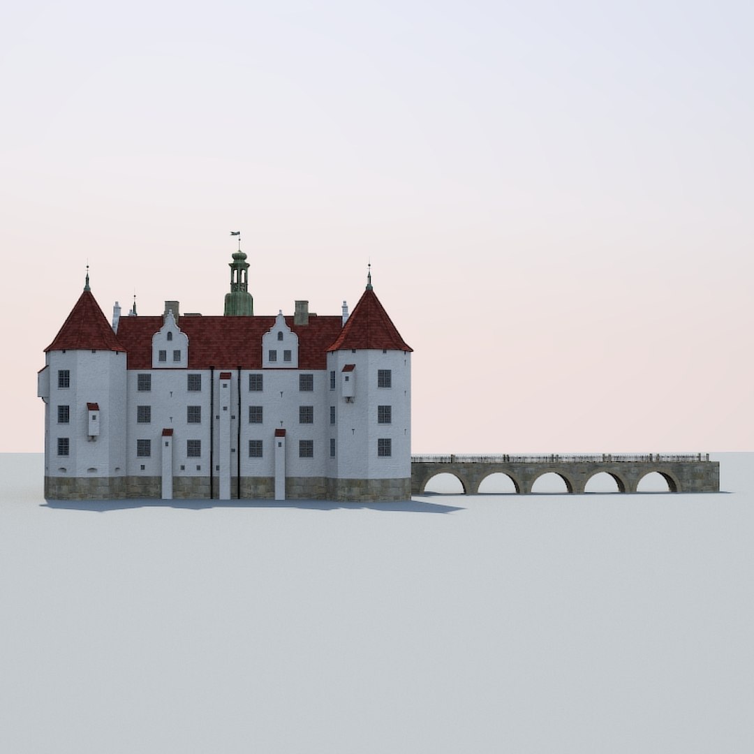 German Renaissance Watercastle 3d Model