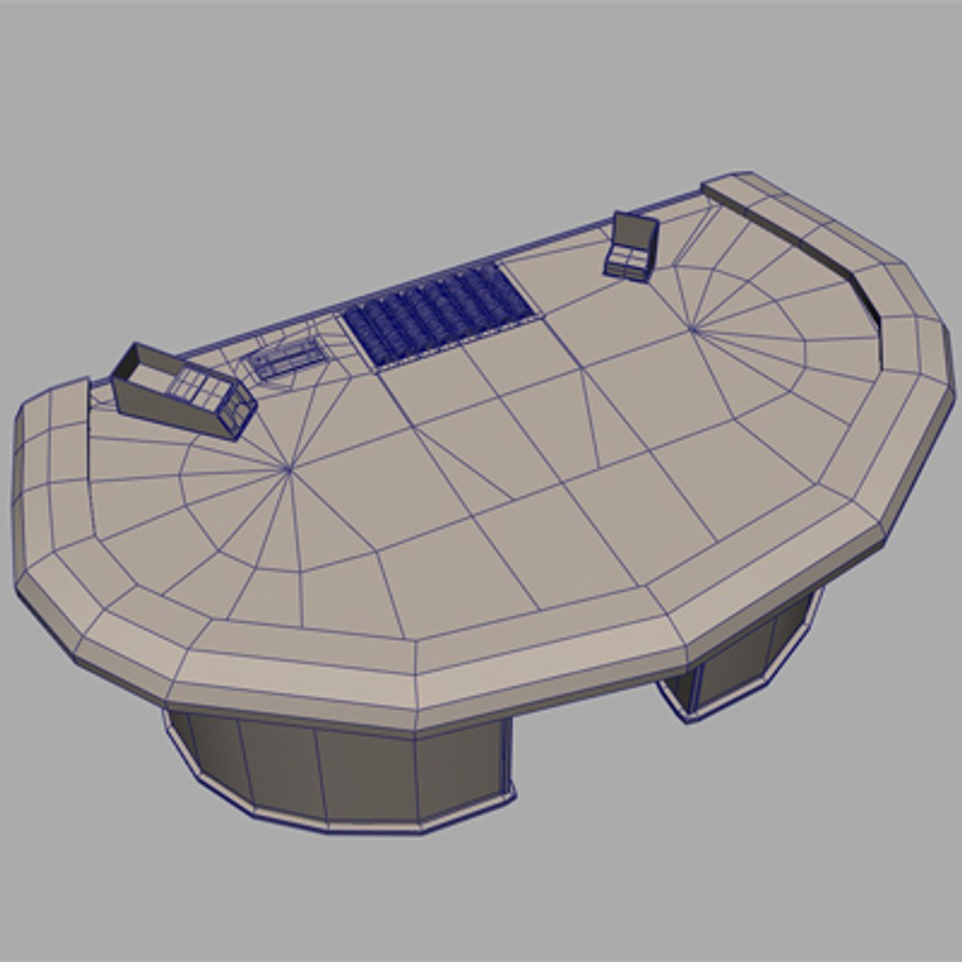 3d Black Jack Table