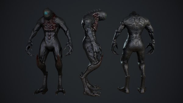 3D Mutant 4 - TurboSquid 1818140