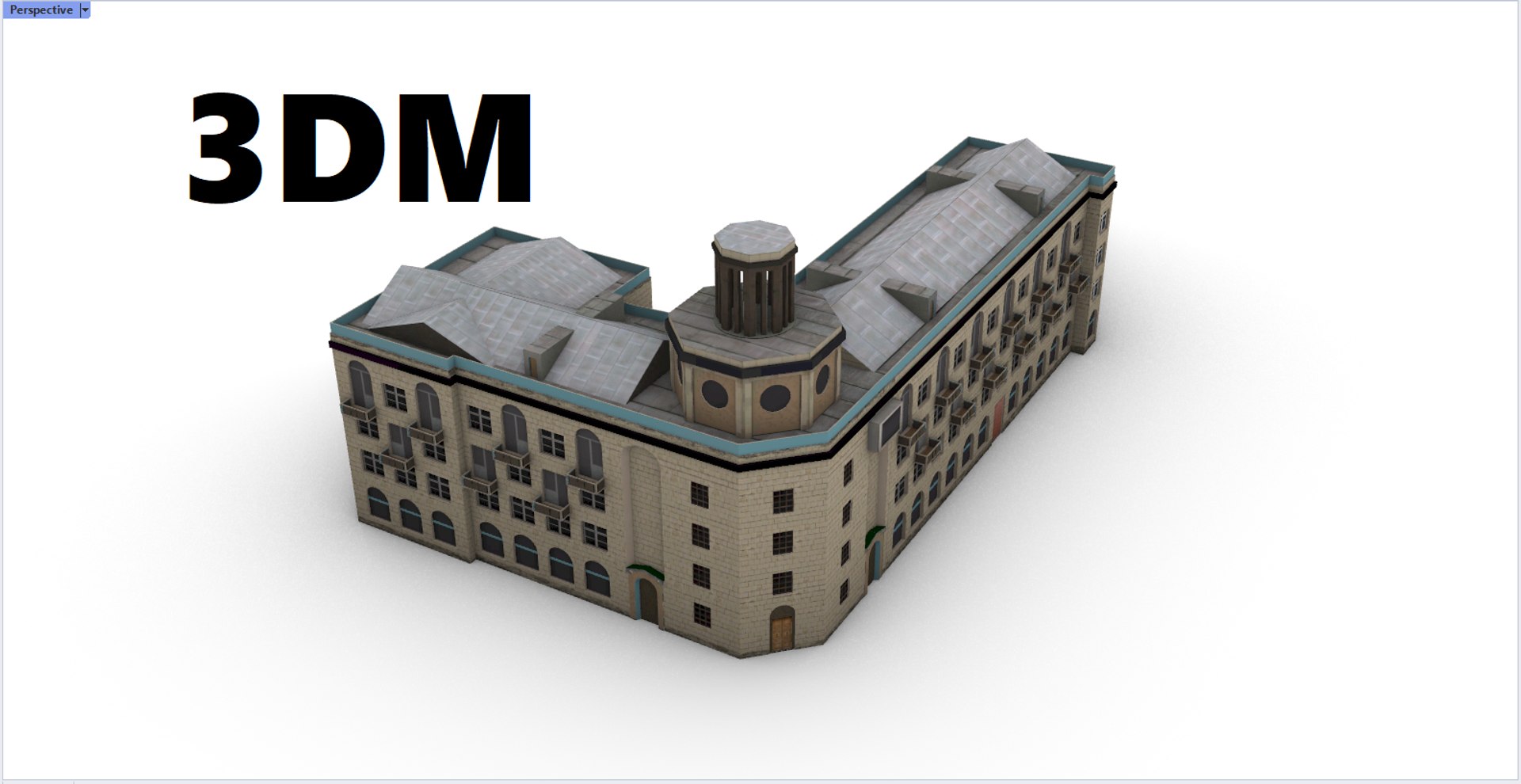 3D Model Hotel In Armenian Provincial Town - TurboSquid 2199253