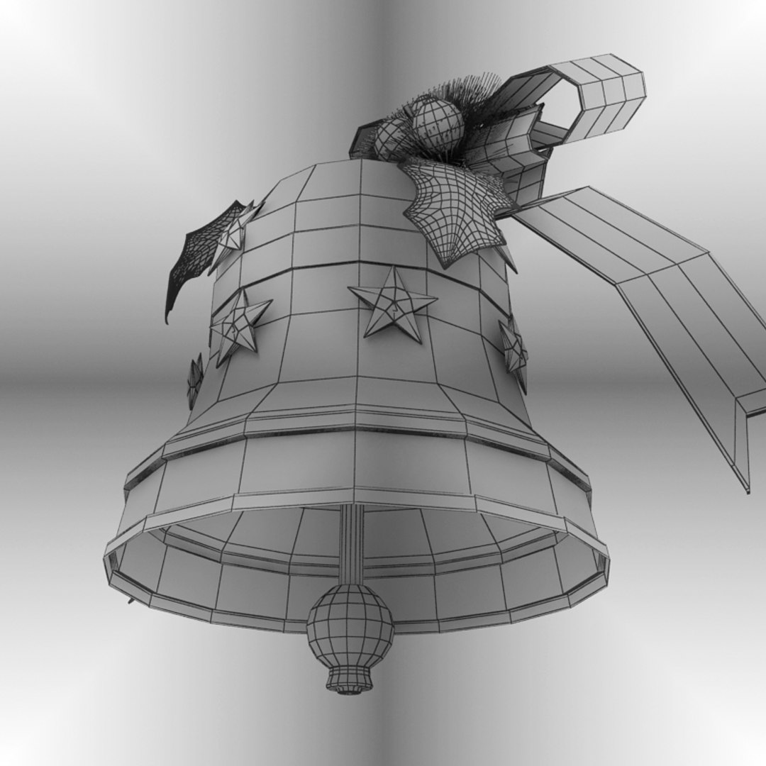 3d Christmas Bell