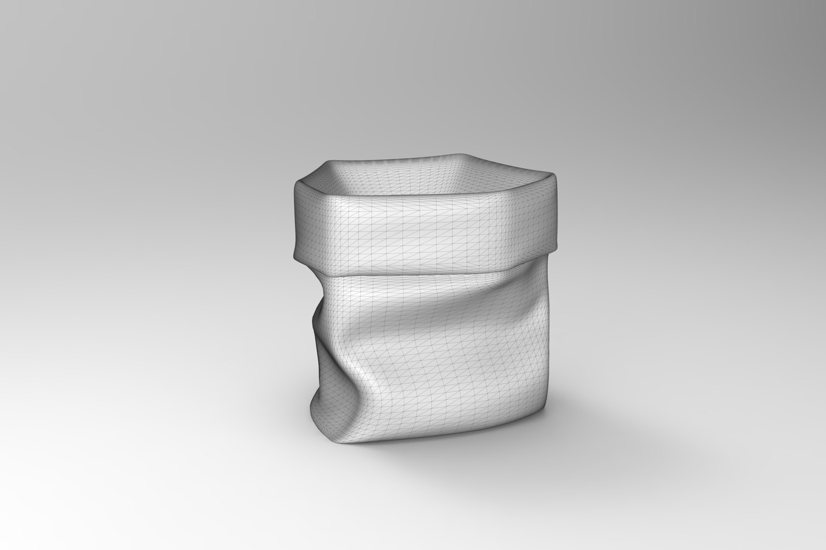 3D Roll-Up Box model - TurboSquid 1779782