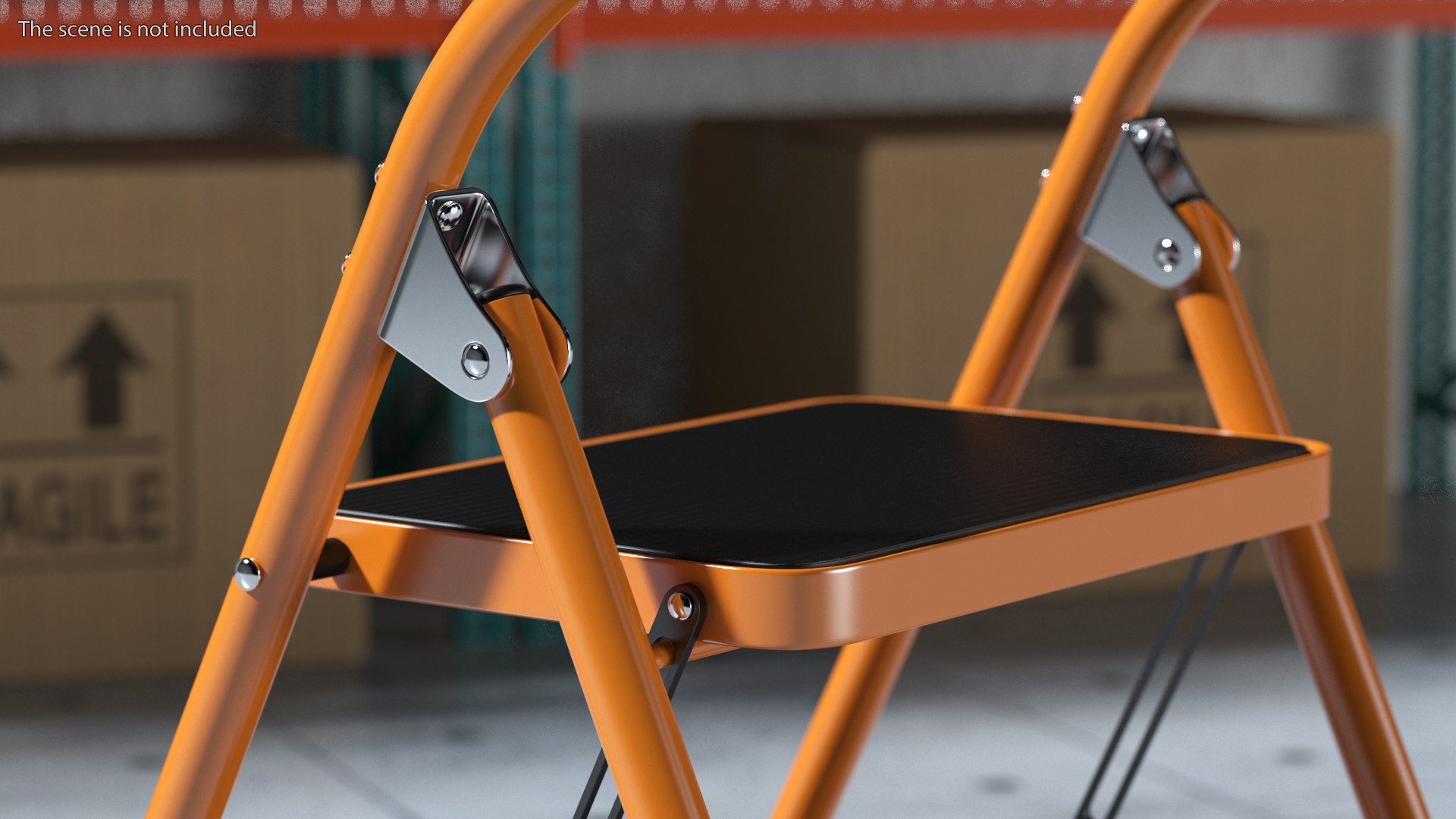 3D Ladder Folding Step Stools Collection - TurboSquid 2172285