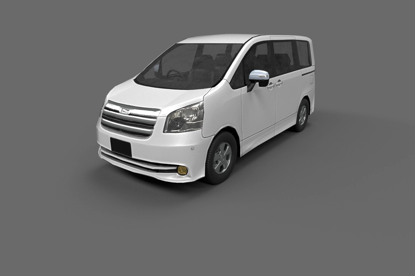Car: Toyota Noah 2010 3D Model - TurboSquid 1643994