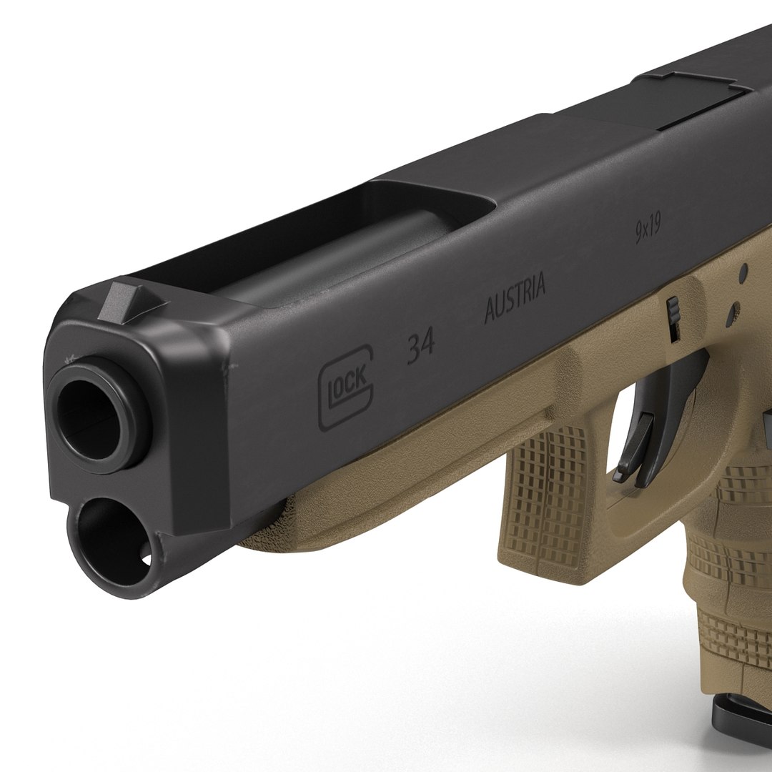 3d competition pistol glock 34 model