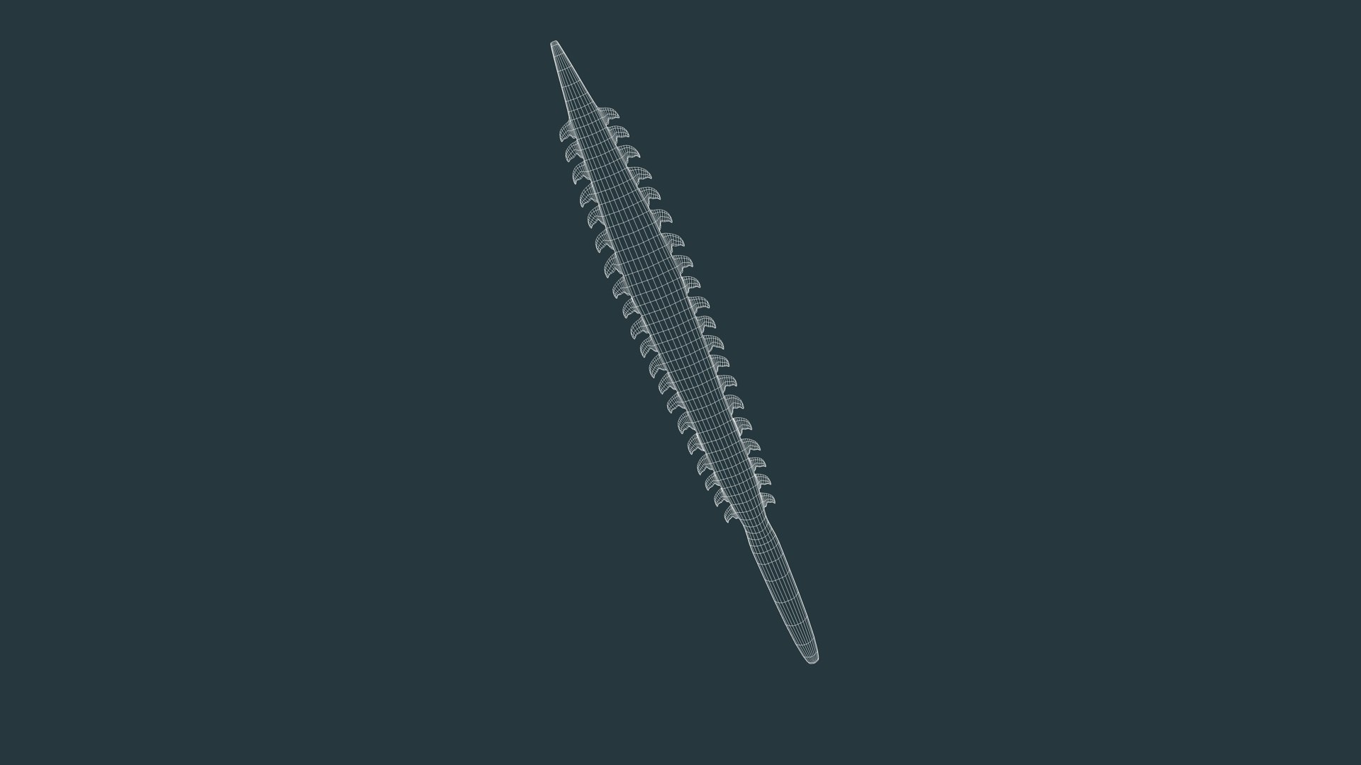 3D Polynesian Shark Tooth Sword - TurboSquid 1454607