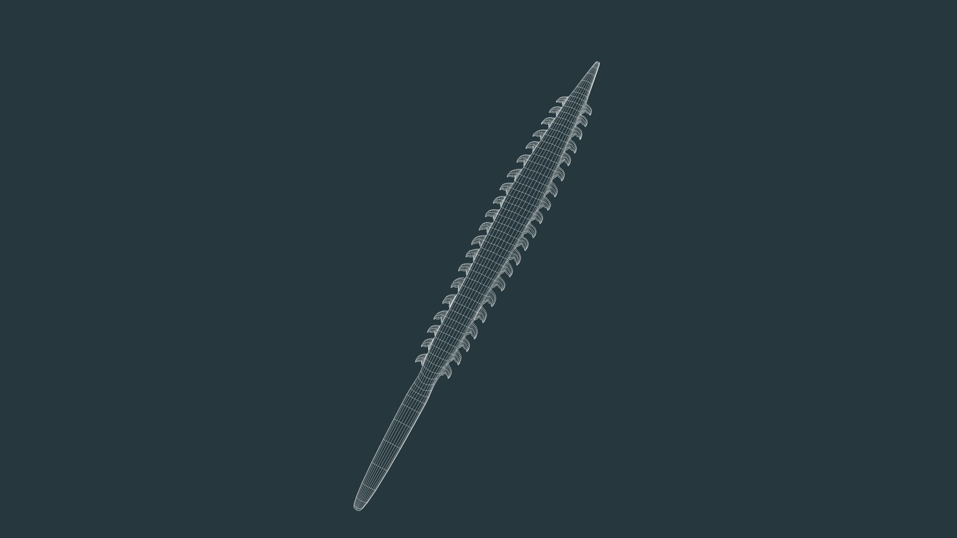 3D Polynesian Shark Tooth Sword - TurboSquid 1454607