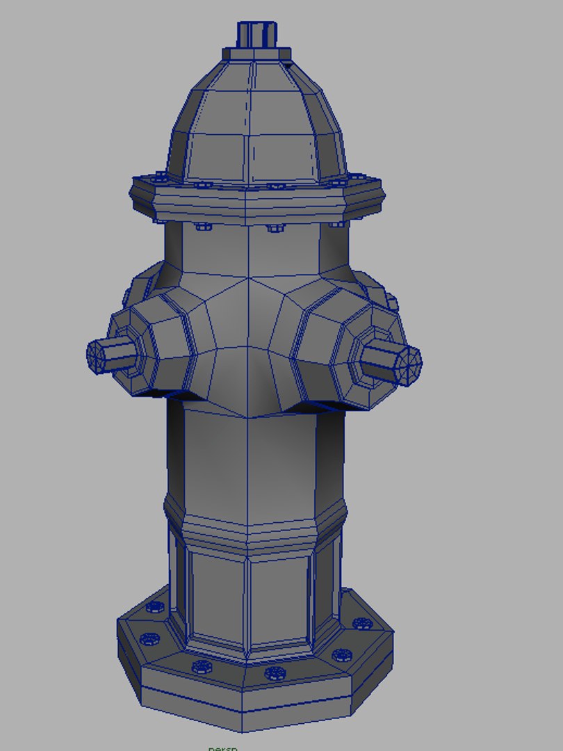 3d Model Hydrant