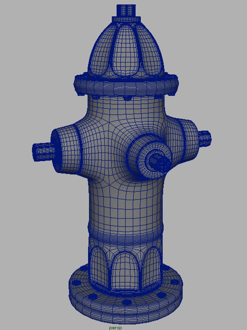 3d Model Hydrant