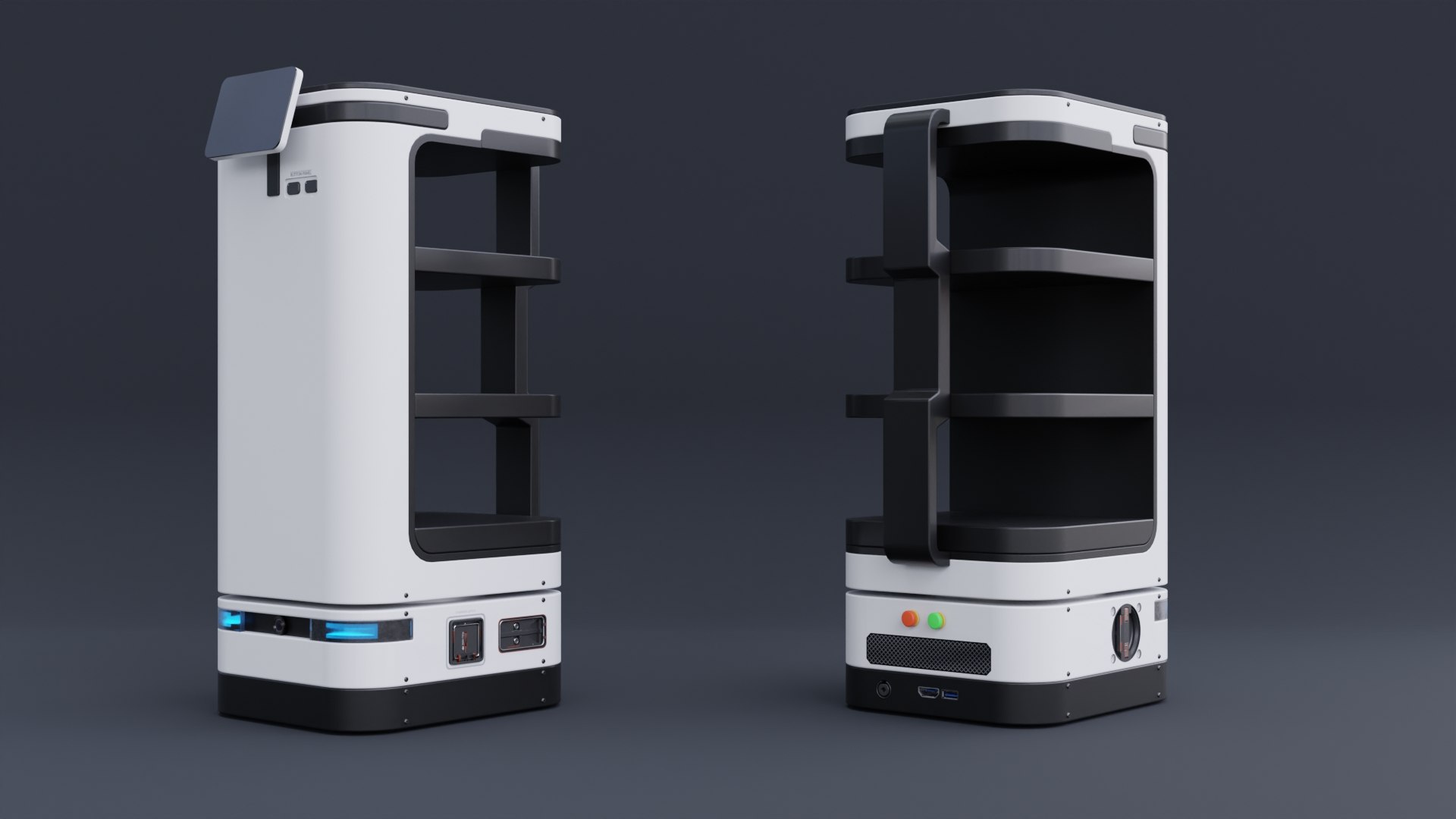 Smart Delivery Robot 3D 모델 - TurboSquid 1986647