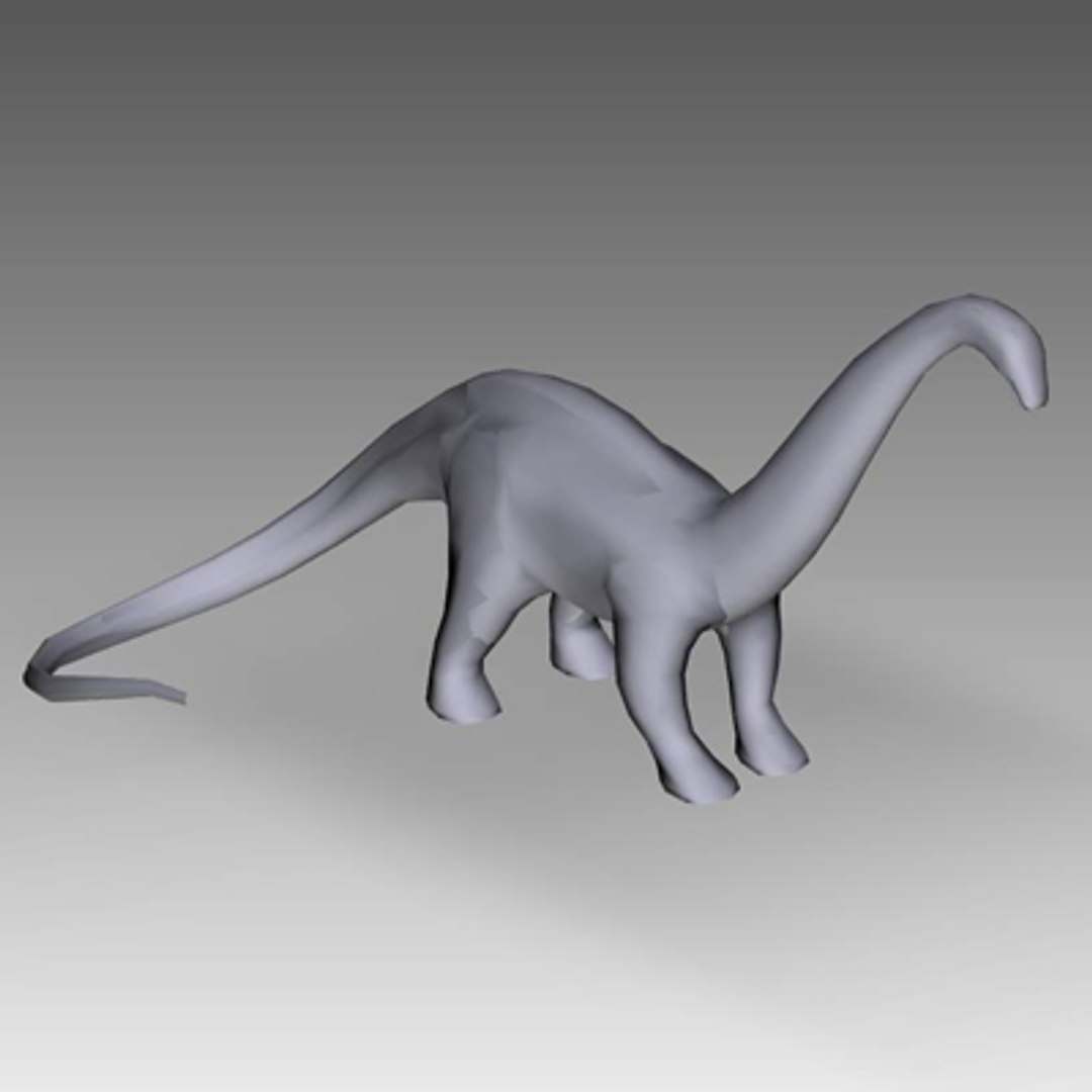 Dinosaur Apatosaurus 3d Model