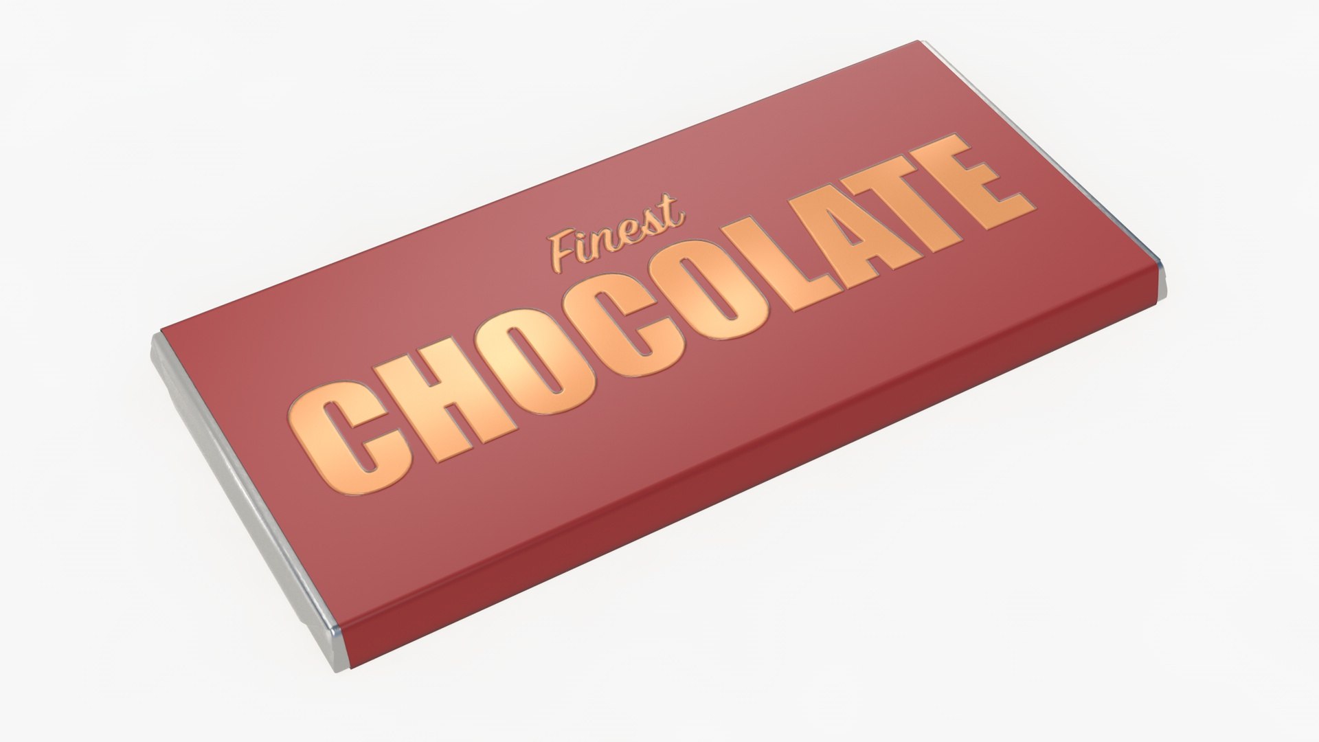 3D Model Chocolate Bar - TurboSquid 1990319