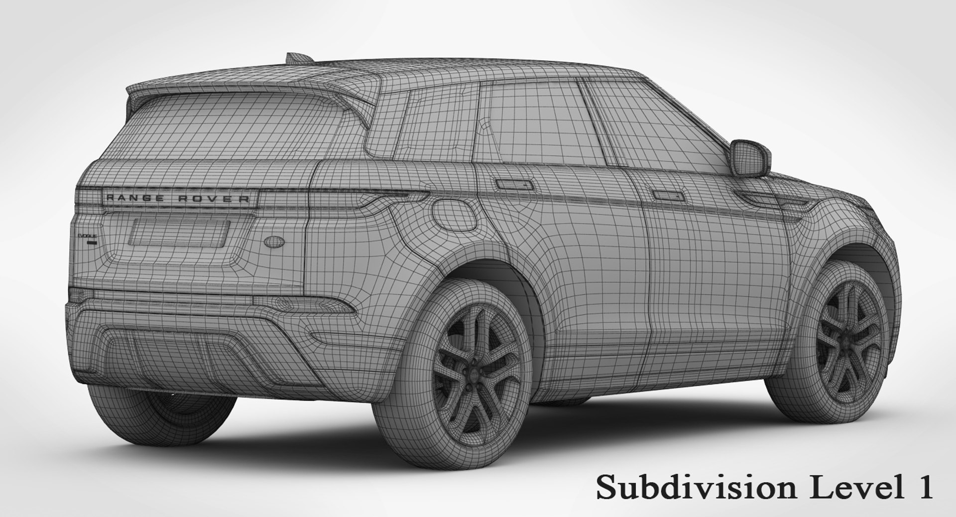 Land rover range evoque 3D model - TurboSquid 1525161