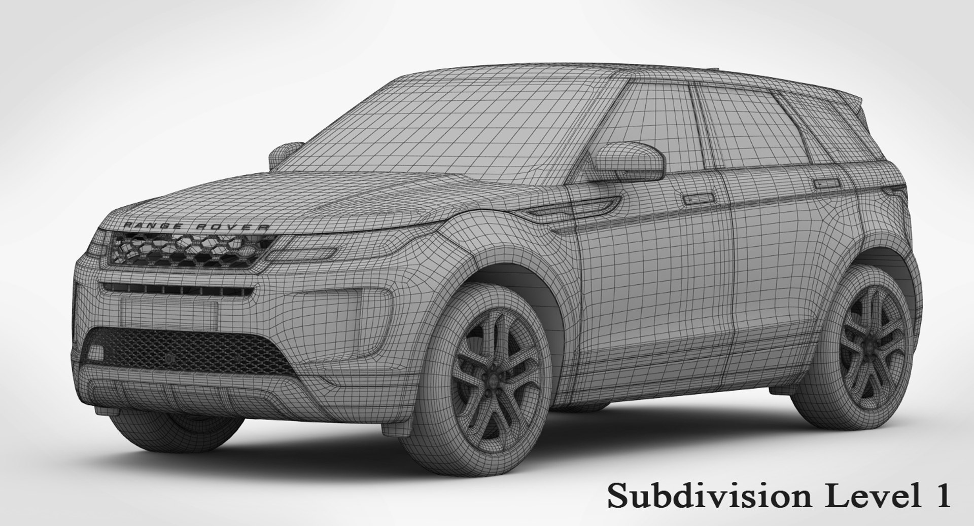 Land rover range evoque 3D model - TurboSquid 1525161