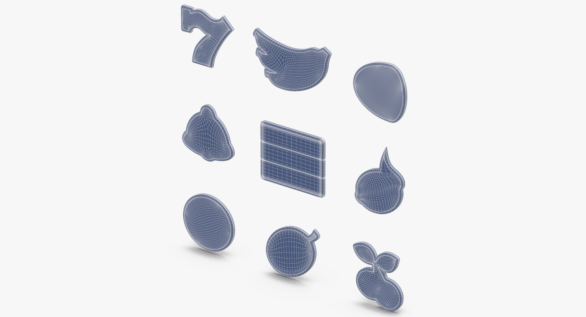 Video Slot Machine Symbols 3D - TurboSquid 1320665