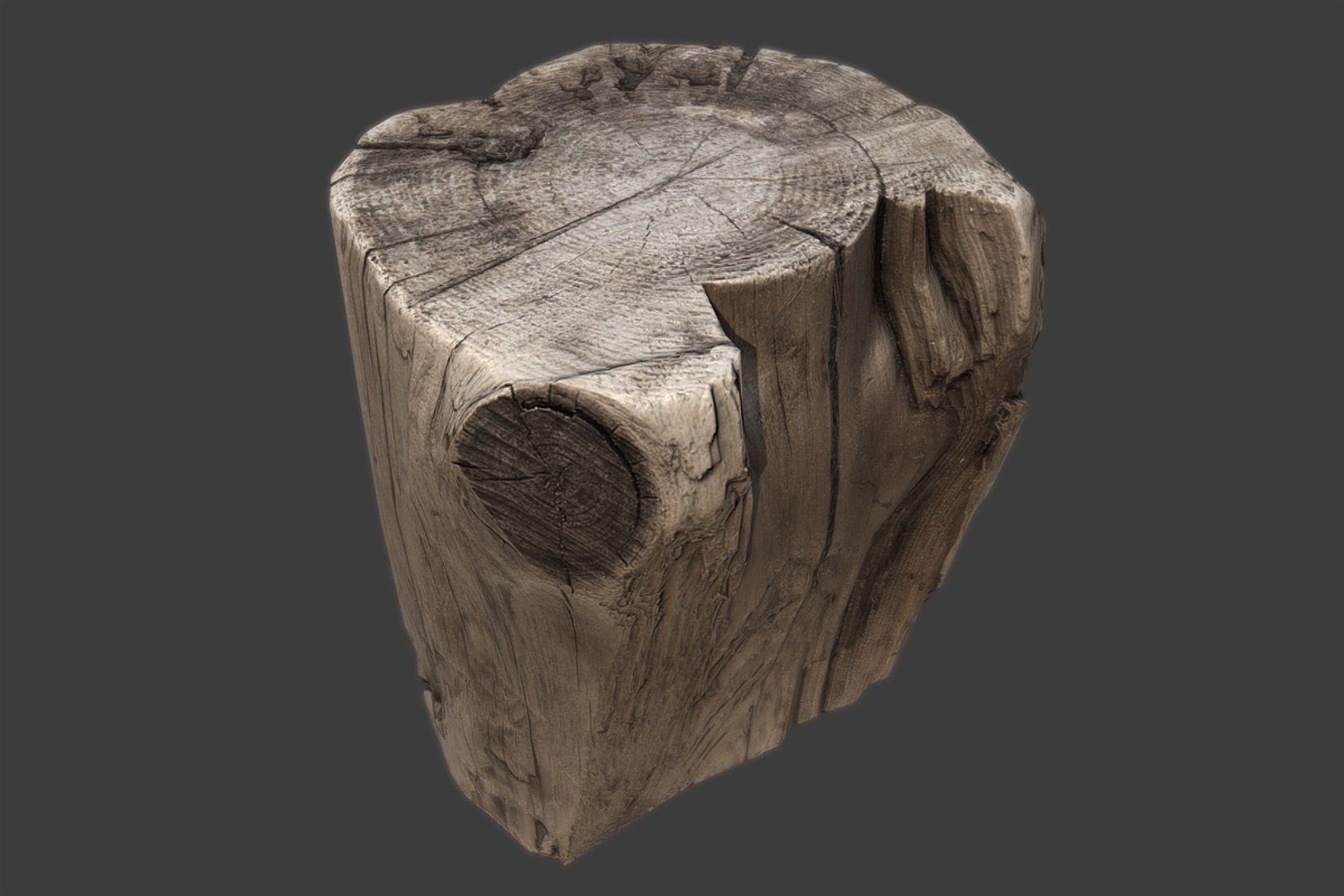 Stump 3D Model - TurboSquid 1191807