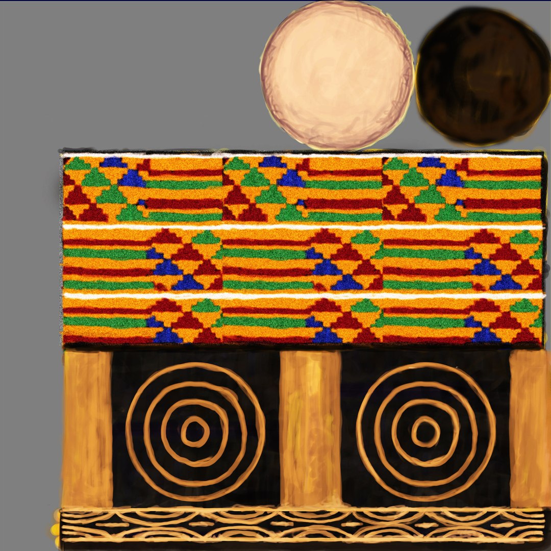3D Traditional African Drum Model - TurboSquid 2146746