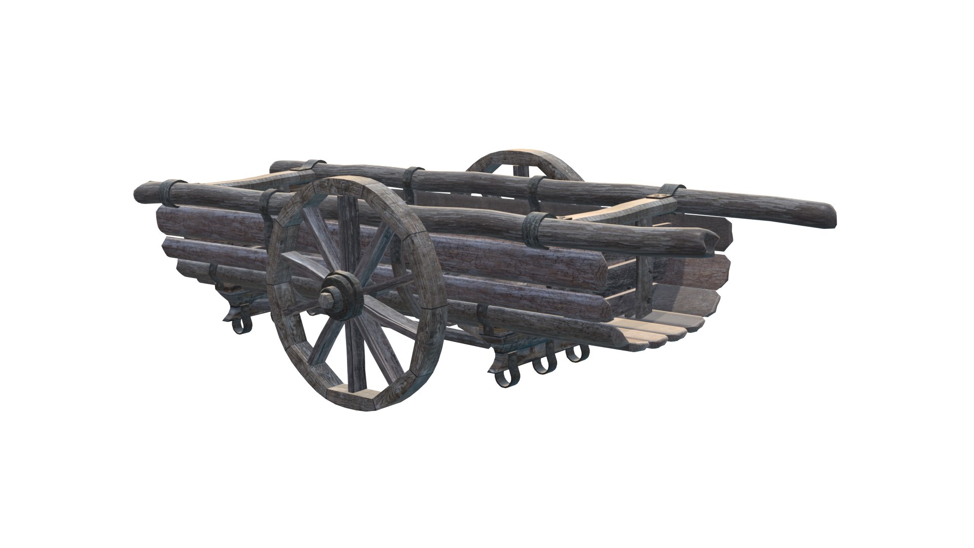 Rustic Farm Wagon 3D Model 3D - TurboSquid 2301692